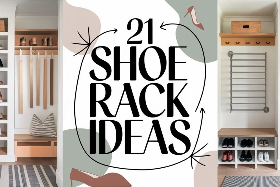 21 Shoe Rack Ideas to Transform Your Cluttered Entryway