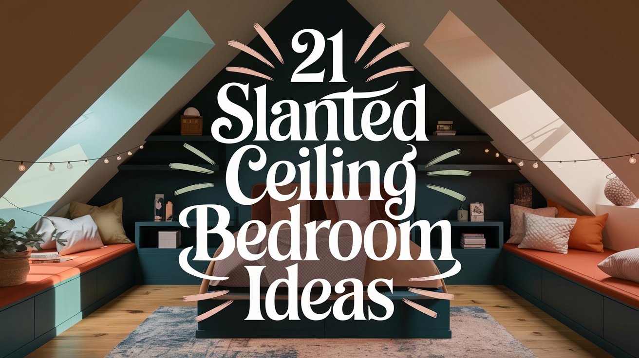 21 Slanted Ceiling Bedroom Ideas to Embrace Those Tricky Angles