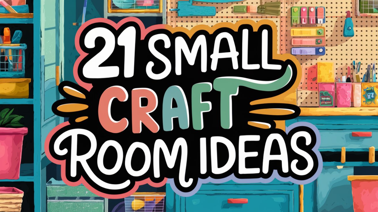 21 Small Craft Room Ideas to Maximize Your Creative Space