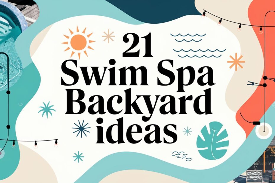 21 Swim Spa Backyard Ideas That Will Make Your Neighbors Jealous
