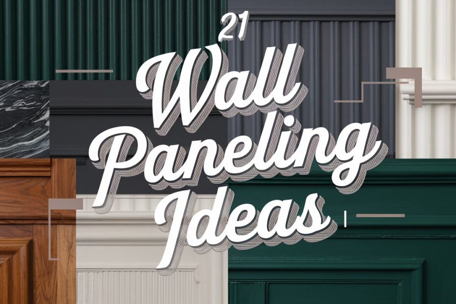 21 Wall Paneling Ideas Every Homeowner Should Know