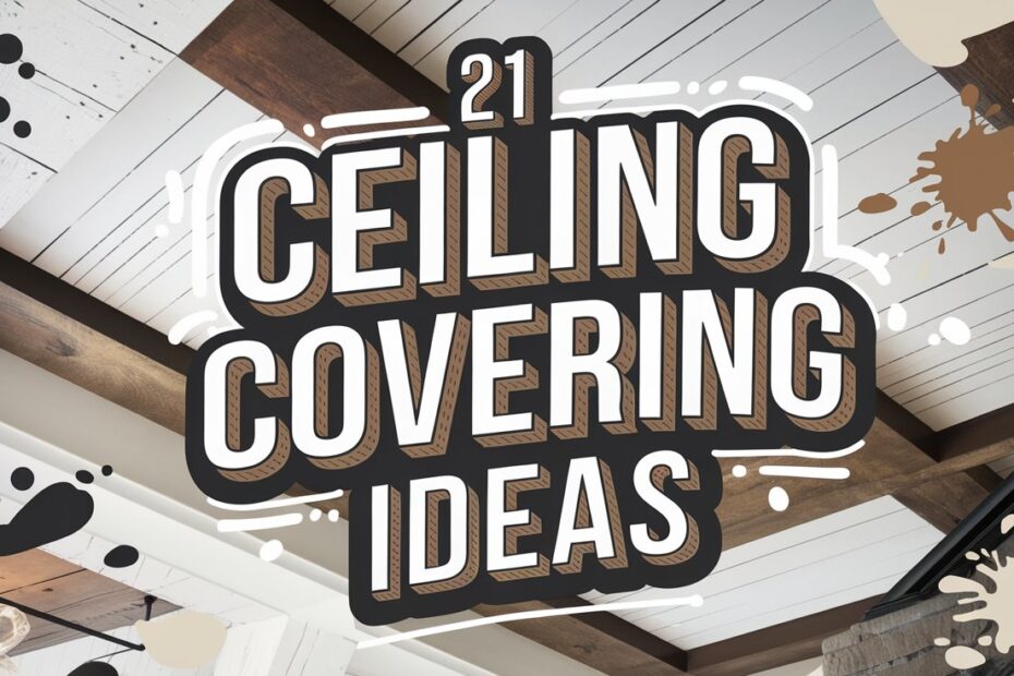 21 Ceiling Covering Ideas That Will Make You Look Up in Awe