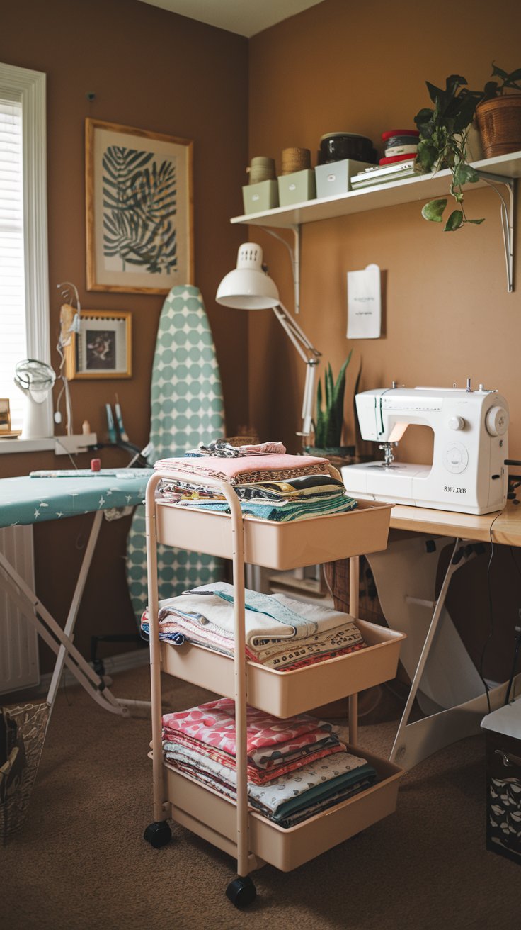 21 Small Sewing Room Ideas That Maximize Every Inch of Your Crafting Corner