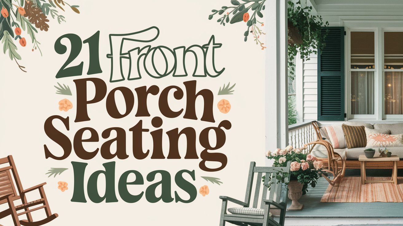 21 Front Porch Seating Ideas That Create the Perfect Outdoor Living Room