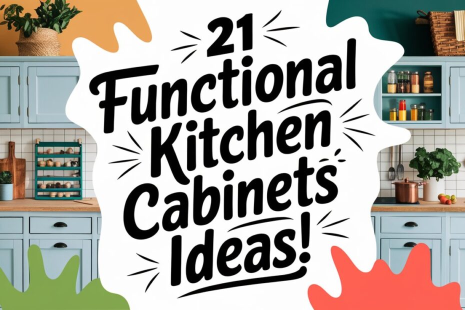 Functional Kitchen Cabinets Ideas: 21 Clever Ways to Maximize Storage ...