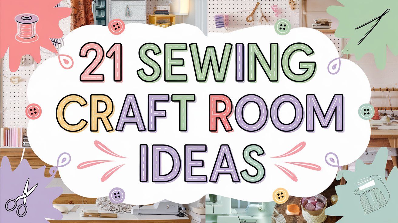 21 Sewing Craft Room Ideas to Maximize Your Creative Potential