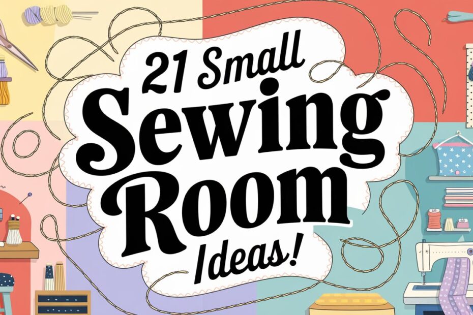 21 Small Sewing Room Ideas That Maximize Every Inch of Your Crafting Corner