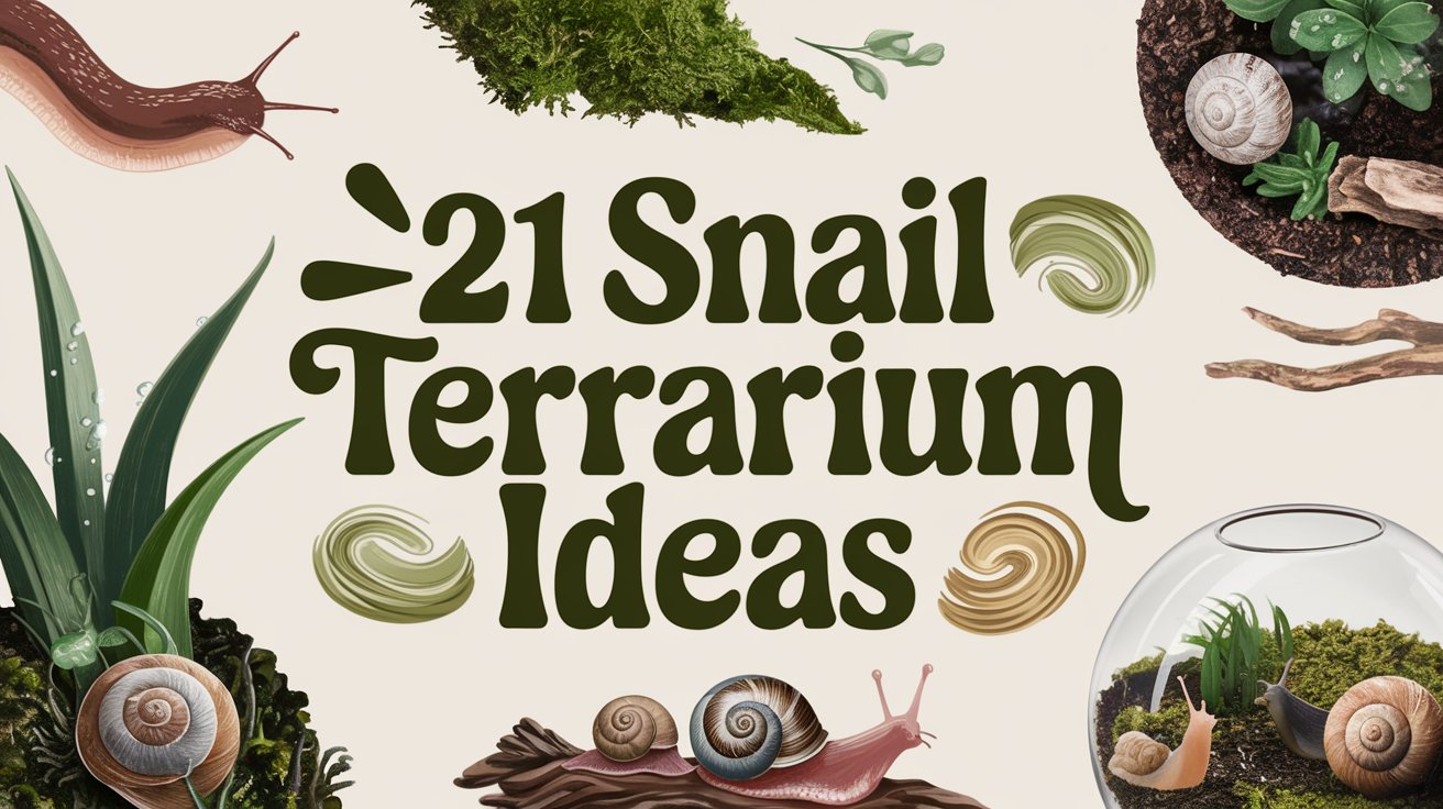21 Snail Terrarium Ideas You'll Actually Want to Try