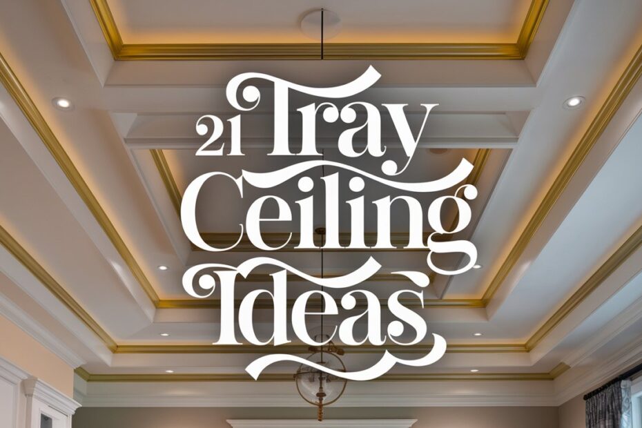 21 Tray Ceiling Ideas to Elevate Your Home (for Every Style and Budget)