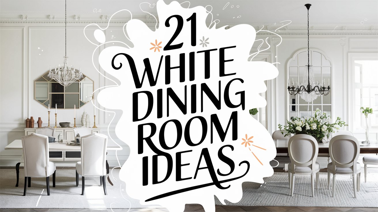 21 White Dining Room Ideas That Will Make Your Space Feel Luxurious and ...