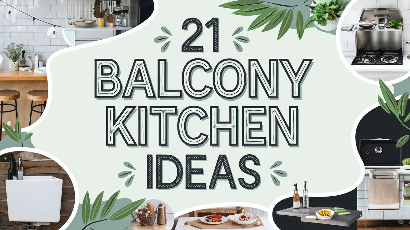 Balcony Kitchen Ideas: 21 Creative Ways to Transform Your Tiny Outdoor ...