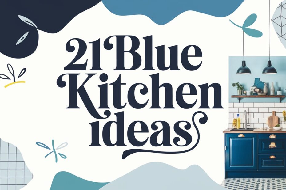 Blue Kitchen Ideas: 21 Stunning Cabinet Colors to Transform Your ...