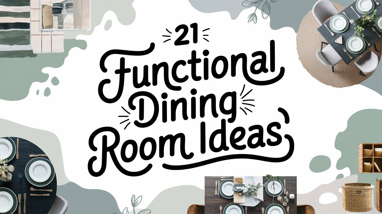 Functional Dining Room Ideas: 21 Smart Ways to Maximize Your Space