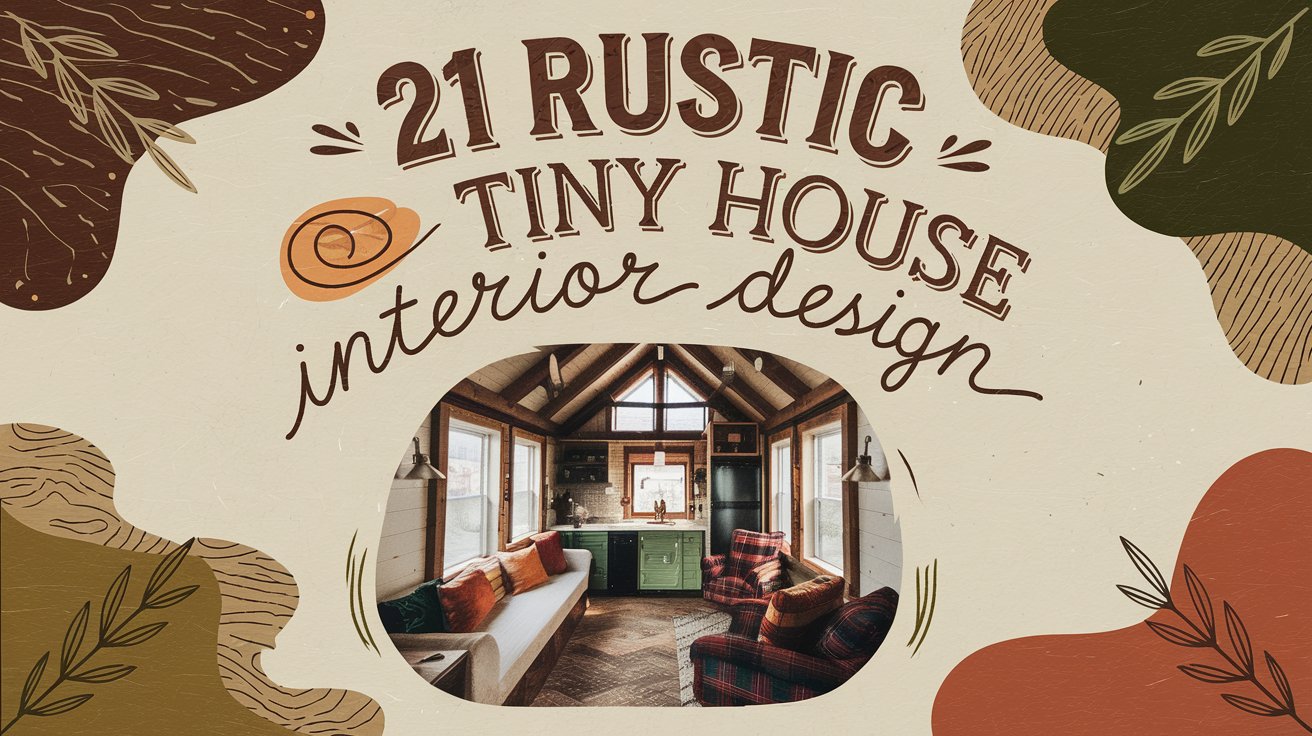 21 Rustic Tiny House Interior Design (to Maximize Style in Small Spaces)