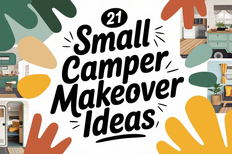 21 Small Camper Makeover Ideas That Will Make Your RV the Envy of Every ...