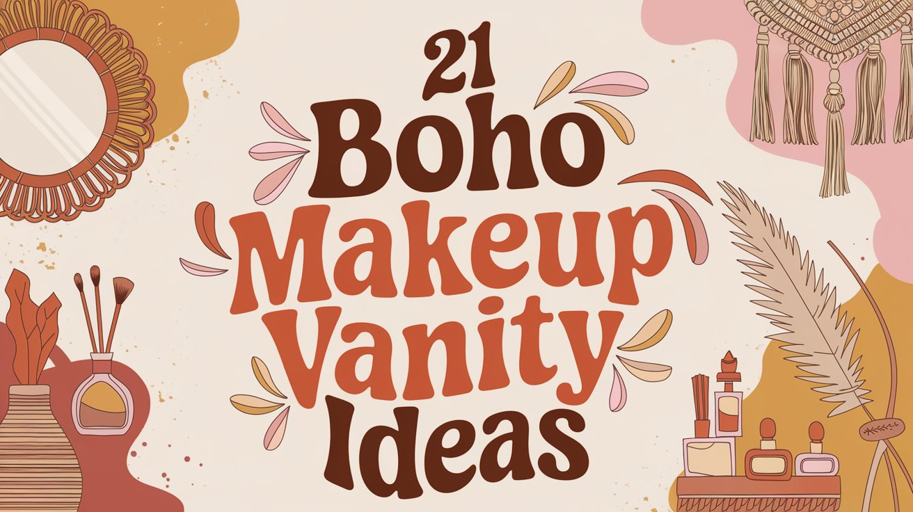Boho Makeup Vanity Ideas: 21 Stunning Ways to Transform Your Beauty Space