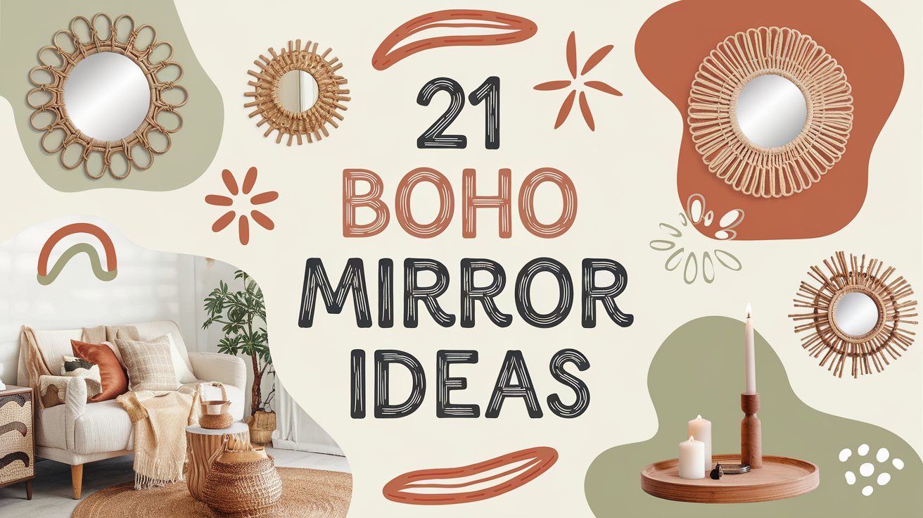 Boho Mirror Ideas That'll Make Your Walls the Star of Every Room (21 ...