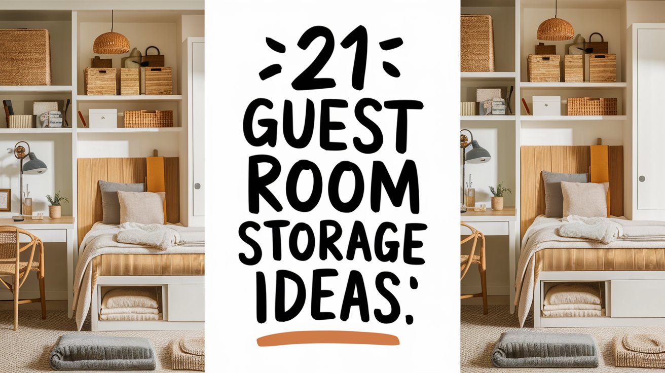 21 Guest Room Storage Ideas That'll Make Your Visitors Feel Right at Home