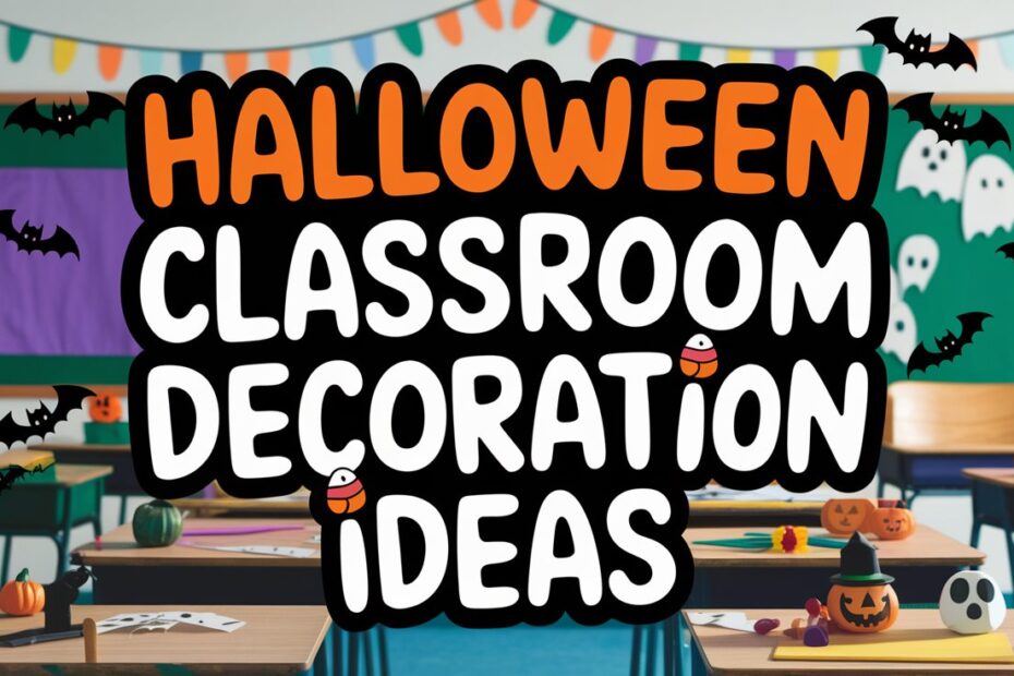 Halloween Classroom Decorations: 15 Spooky and Fun Ideas for Teachers