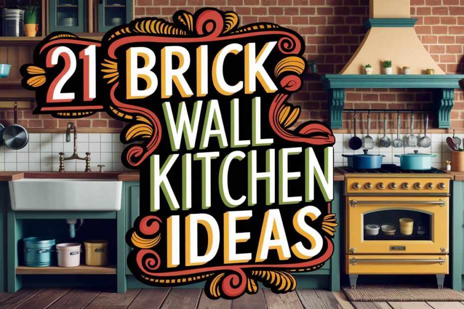 Brick Wall Kitchen Ideas: 21 Stunning Designs to Transform Your Cooking ...