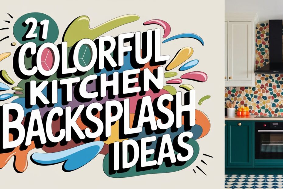 Colorful Kitchen Backsplash Ideas: 21 Vibrant Designs to Transform Your ...
