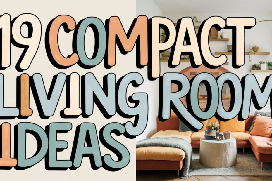 Compact Living Room Ideas: 19 Ways to Make Small Spaces Feel Grand