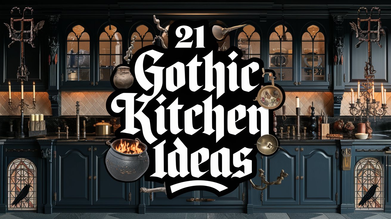 Gothic Kitchen Ideas: 21 Dramatic Ways to Transform Your Cooking Space