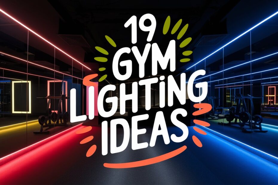 Gym Lighting Ideas: 19 Brilliant Ways to Illuminate Your Workout Space