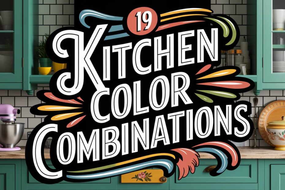 Kitchen Color Combinations: 19 Stunning Ideas to Transform Your Cooking ...
