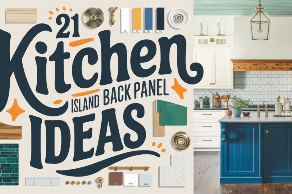 Kitchen Island Back Panel Ideas: 21 Stunning Designs to Transform Your ...