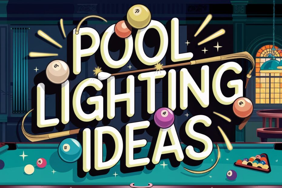 Pool Table Lighting Ideas: 19 Brilliant Ways to Illuminate Your Game Room