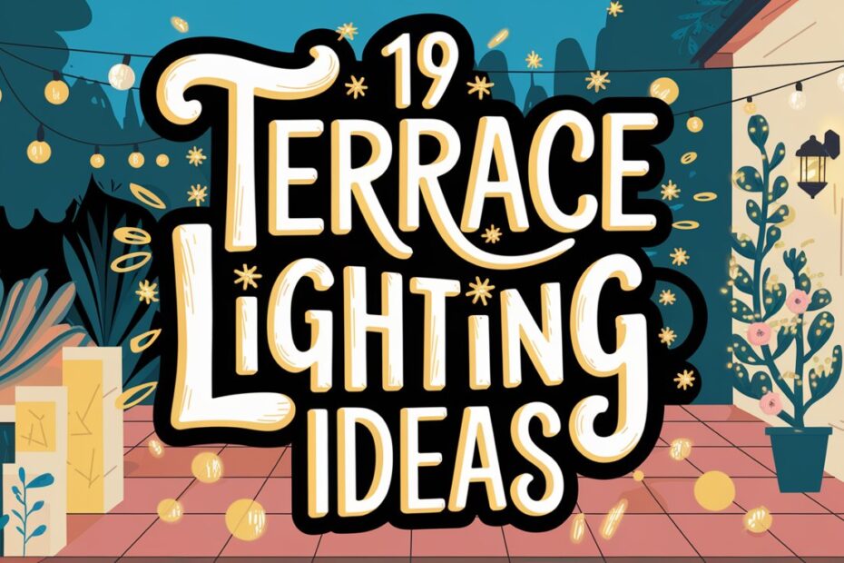 Terrace Lighting Ideas: 19 Stunning Ways to Illuminate Your Outdoor Space