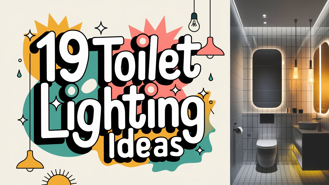 Toilet Lighting Ideas: 19 Brilliant Ways to Illuminate Your Bathroom ...