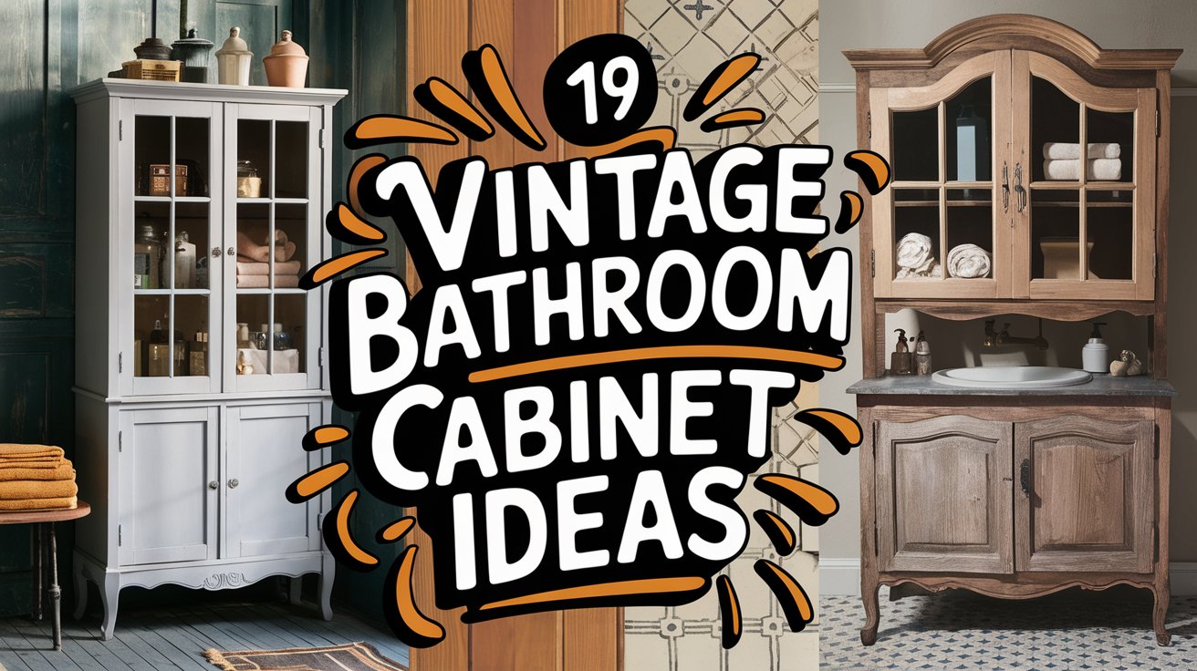 Vintage Bathroom Cabinet Ideas: 19 Timeless Designs to Transform Your Space