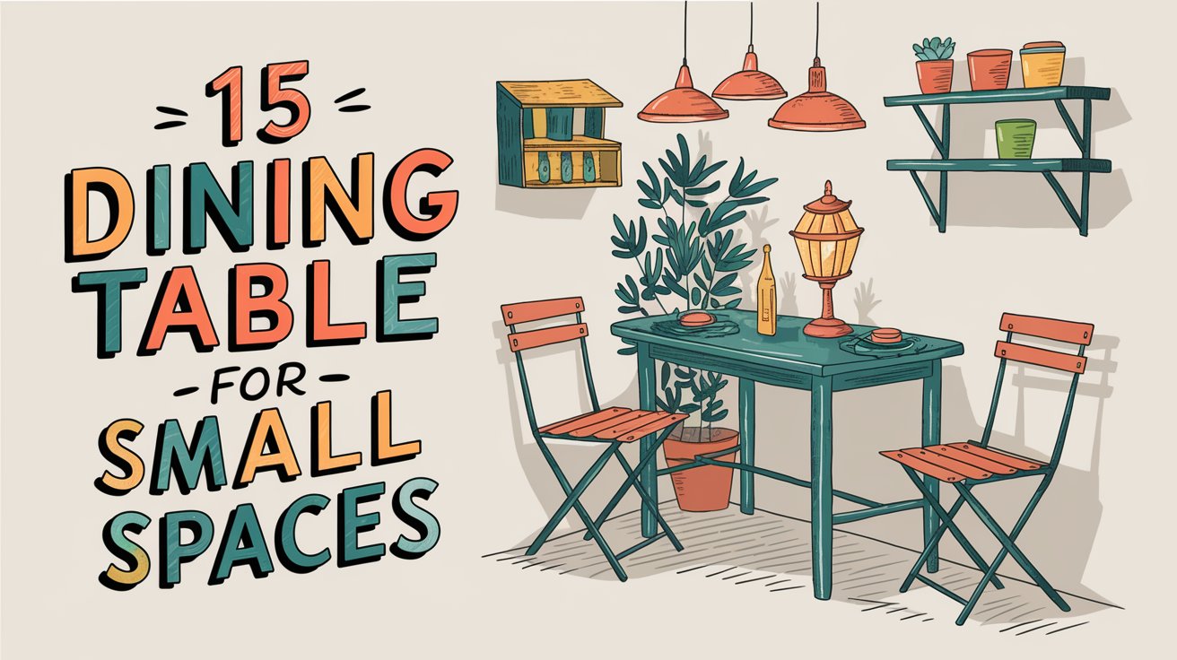 Dining Table Ideas for Small Spaces: 15 Space-Saving Solutions That Transform Tiny Areas