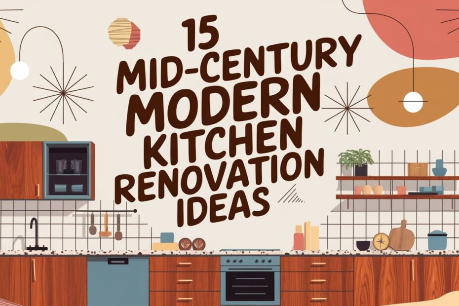 Mid Century Modern Kitchen Renovation Ideas: 15 Timeless Ways to ...