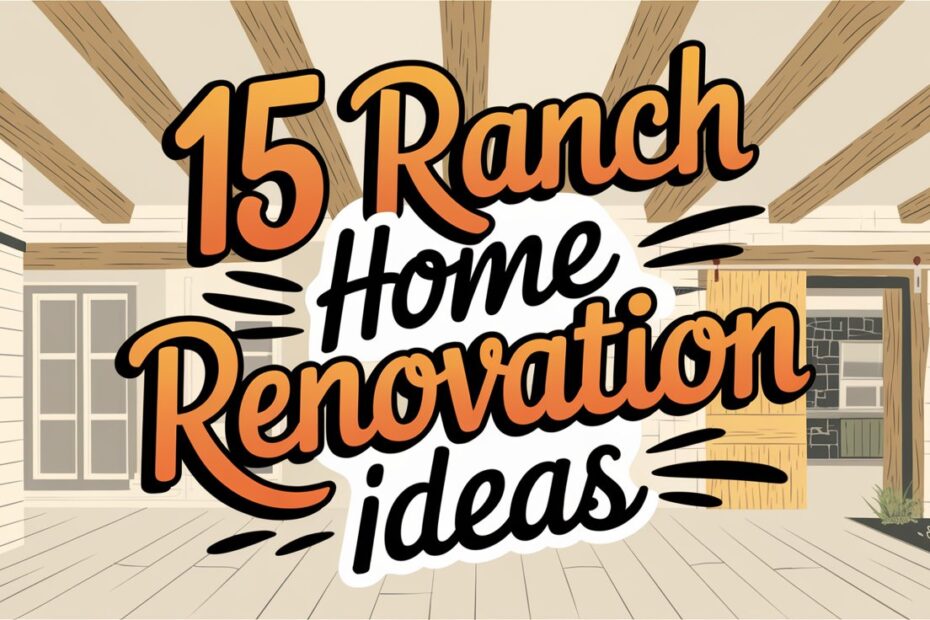Ranch Home Renovation Ideas: 15 Ways to Transform Your Single-Story Space