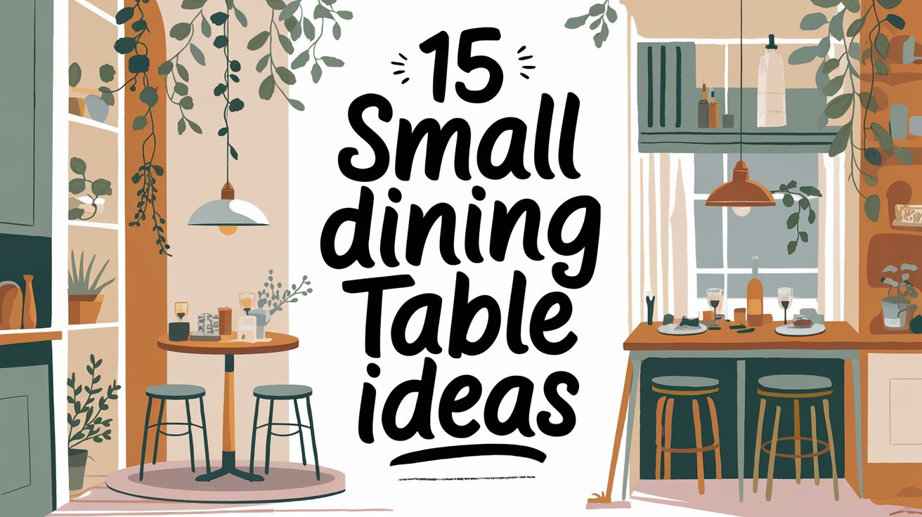 Small Dining Table Ideas: 15 Space-Saving Solutions for Compact Homes
