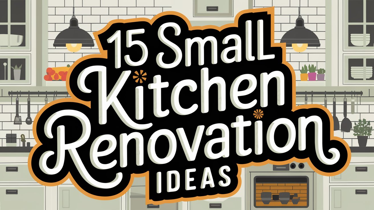 Small Kitchen Renovation Ideas: 15 Genius Ways to Transform Your ...