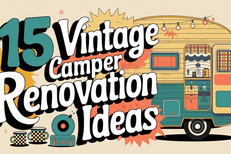 Vintage Camper Renovation Ideas: 15 Ways to Transform Your Classic ...