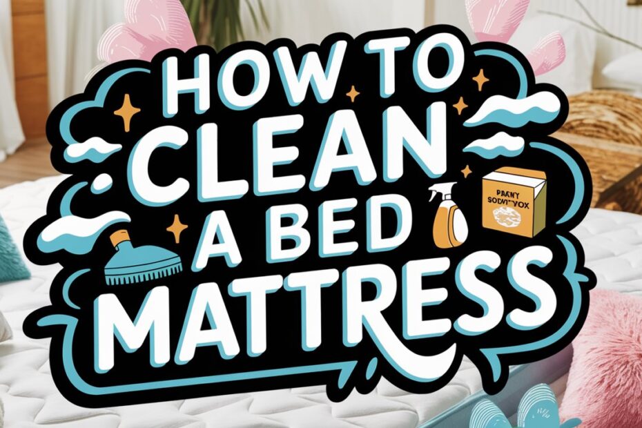 How to Clean a Bed Mattress - Sleep Better, Live Healthier, and Make It ...